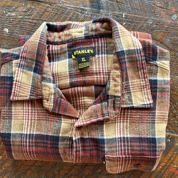 Stanley | Shirts | Stanley Flannel Shirt Xl | Poshmark
